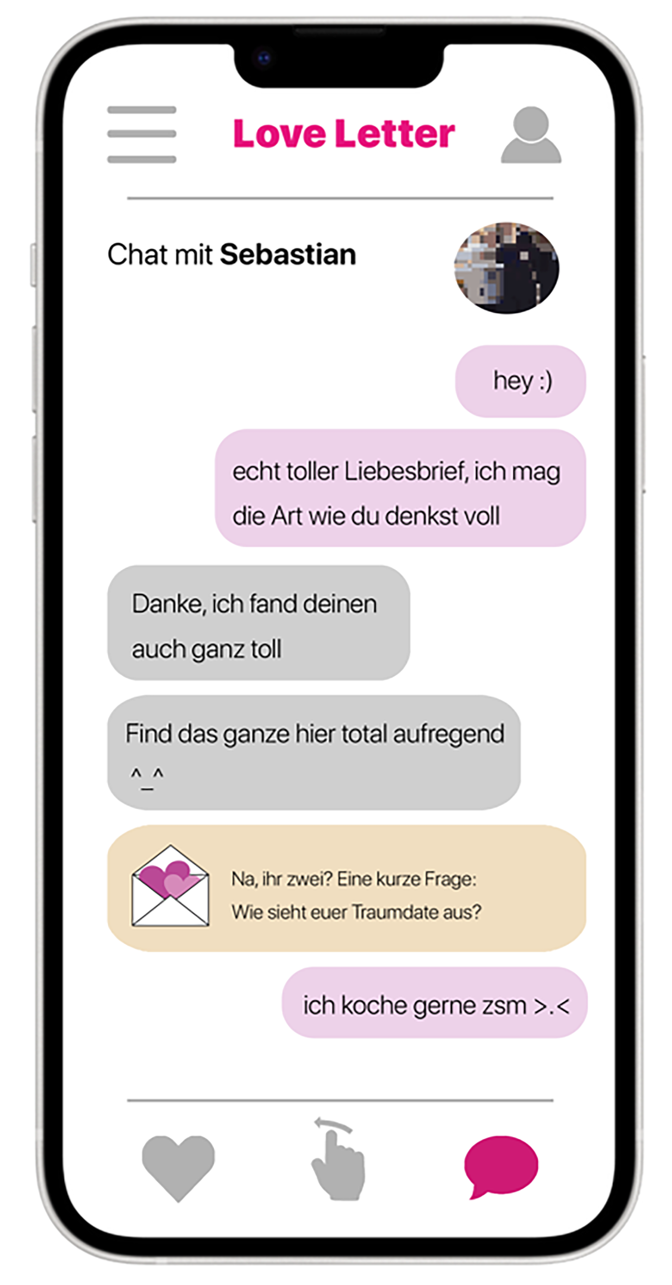 Love Letter - Die romantischste Dating App der Welt
